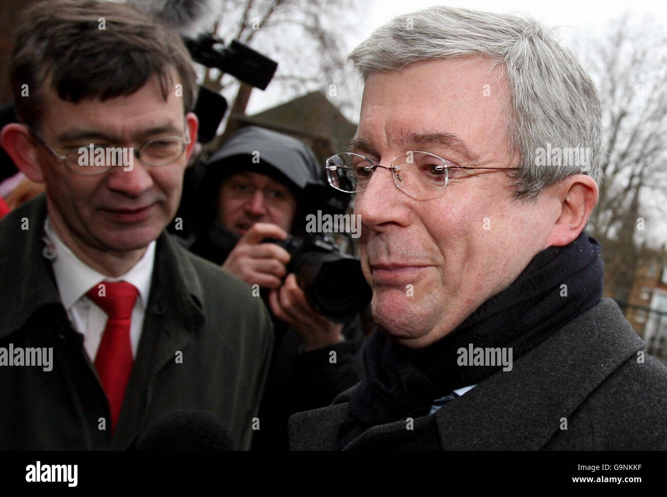 Tony Hall, a non-executive member of the Channel 4 board, arrives at ...