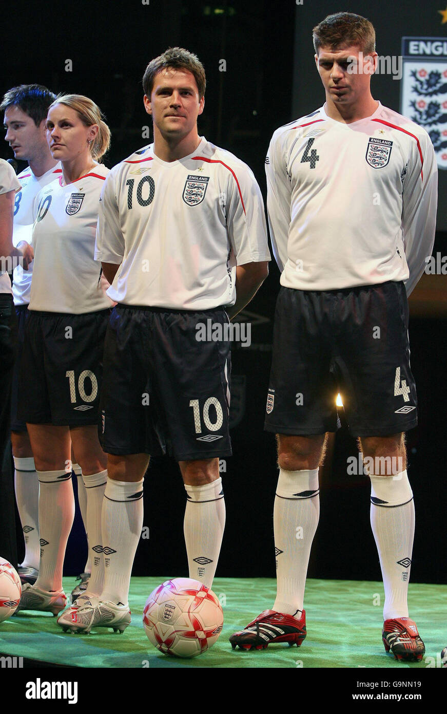 Soccer - England Umbro Kit Launch - Royal Exchange Theatre - Manchester ...