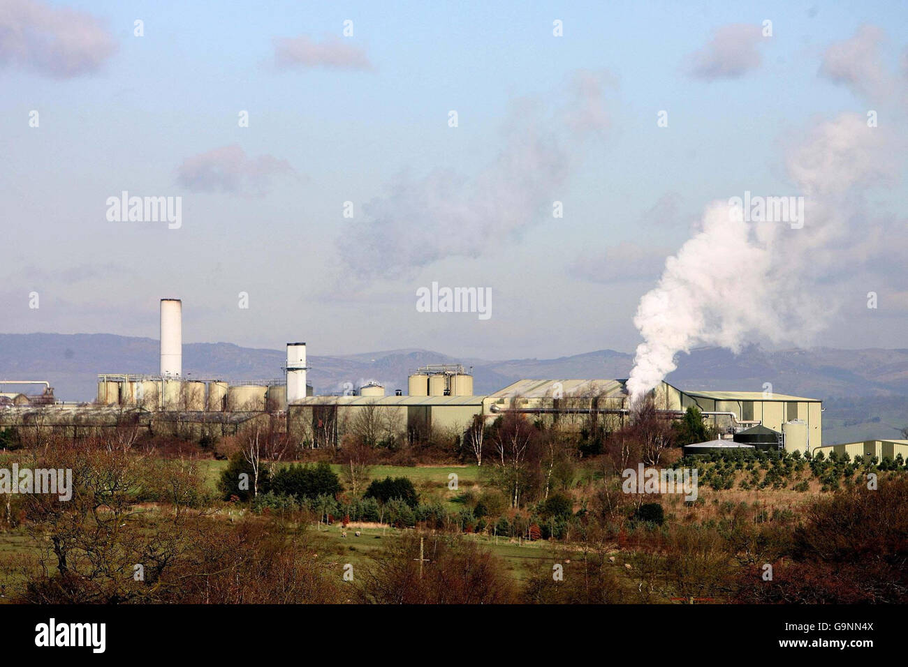 A general view of John Pointon and Sons in Cheddleton, Staffordshire ...