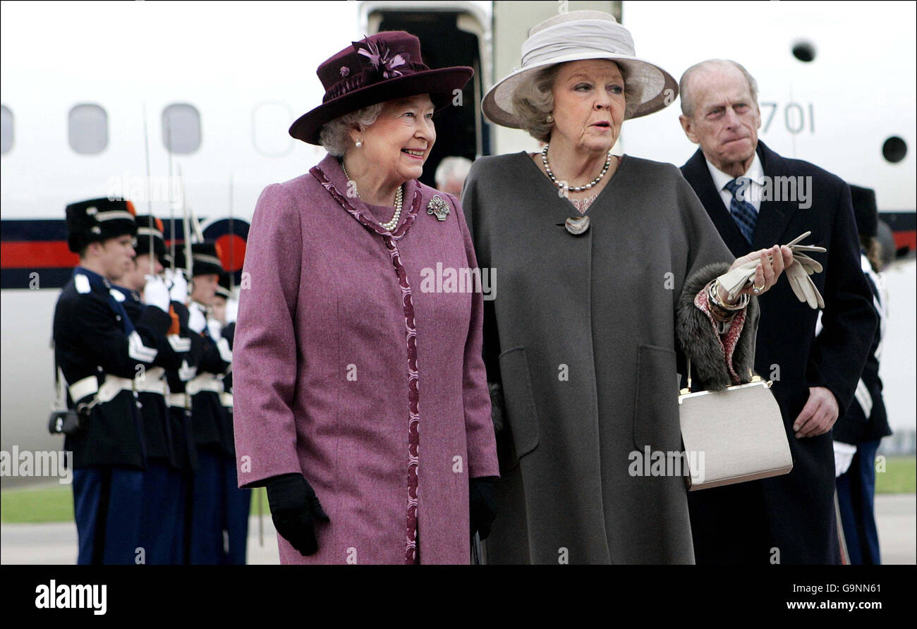 Royalty - Queen Elizabeth II State Visit to the Netherlands Stock Photo ...