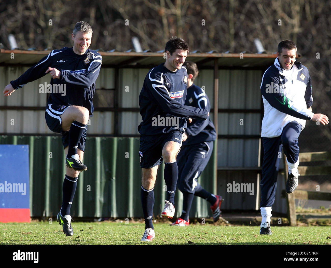 Soccer - Northern Ireland Training Session - Newforge Country Club ...