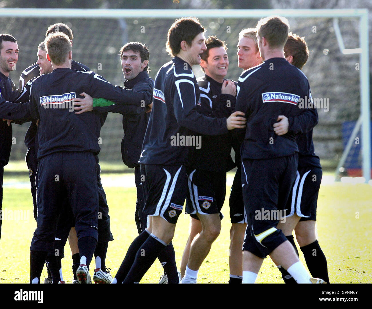 Soccer - Northern Ireland Training Session - Newforge Country Club ...