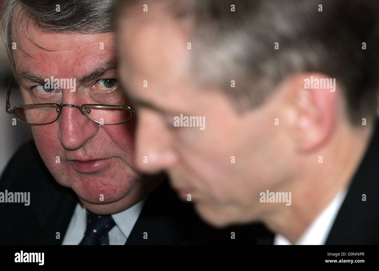 Scottish Executive inquiry reporter Richard Dent (left) and lead ...