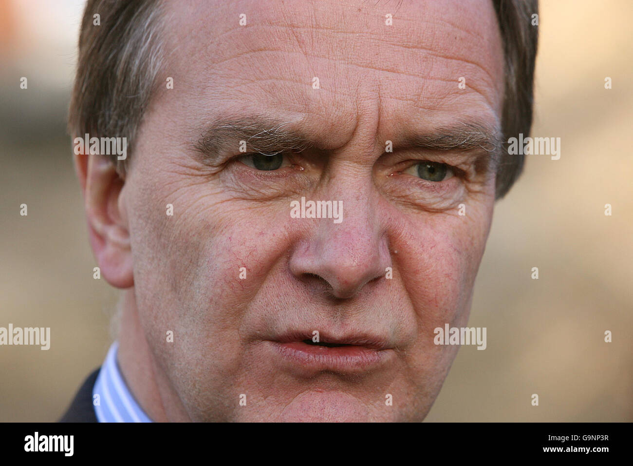 Ireland's Transport Minister Martin Cullen at the launch of a new Safe ...