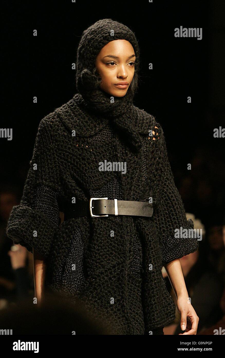 London Fashion Week - Autumn Winter 2007 - John Rocha. A model wears a ...