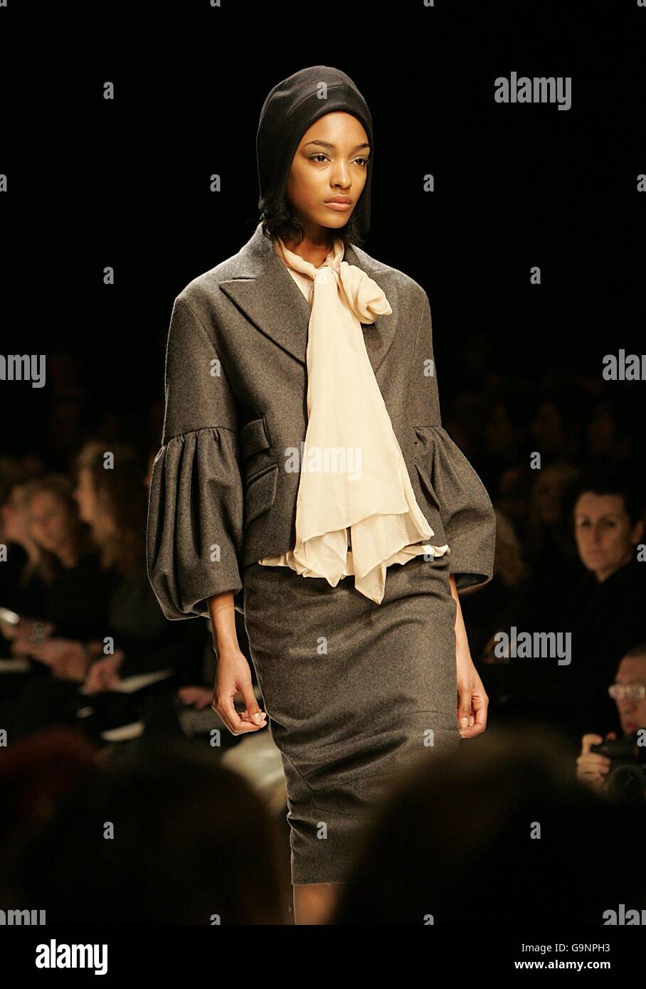 London Fashion Week - Autumn Winter 2007 - John Rocha. A model wears a ...