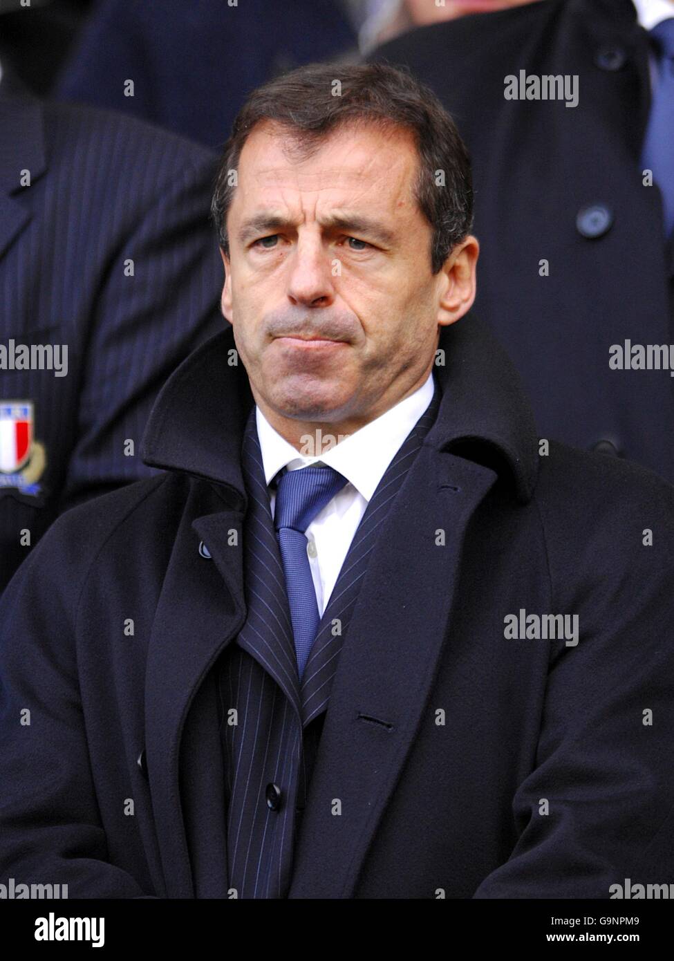 The French-born head coach of Italy's rugby union team Pierre Berbizier ...