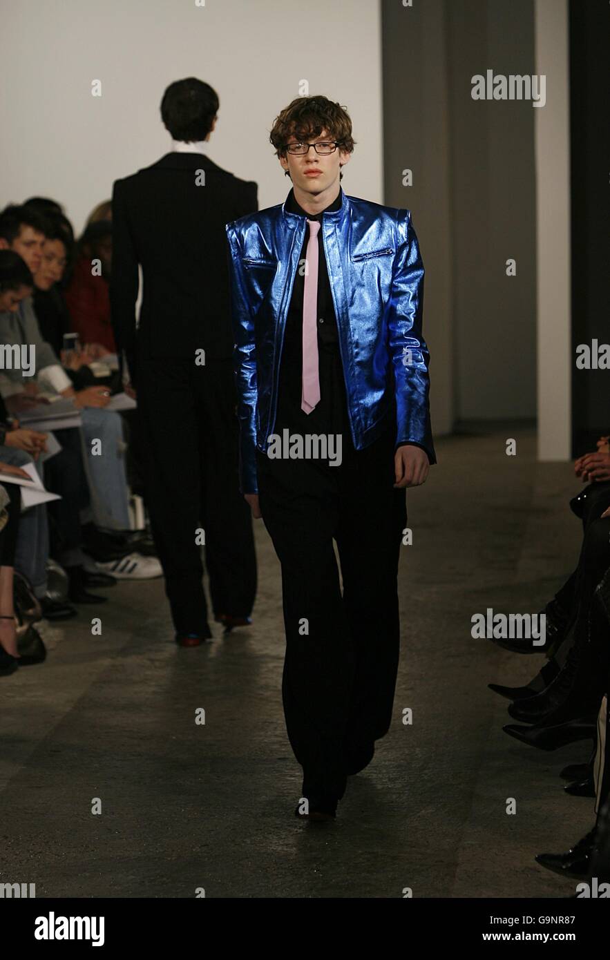 London Fashion Week - Autumn Winter 2007 - Todd Lynn. A model wearing a ...