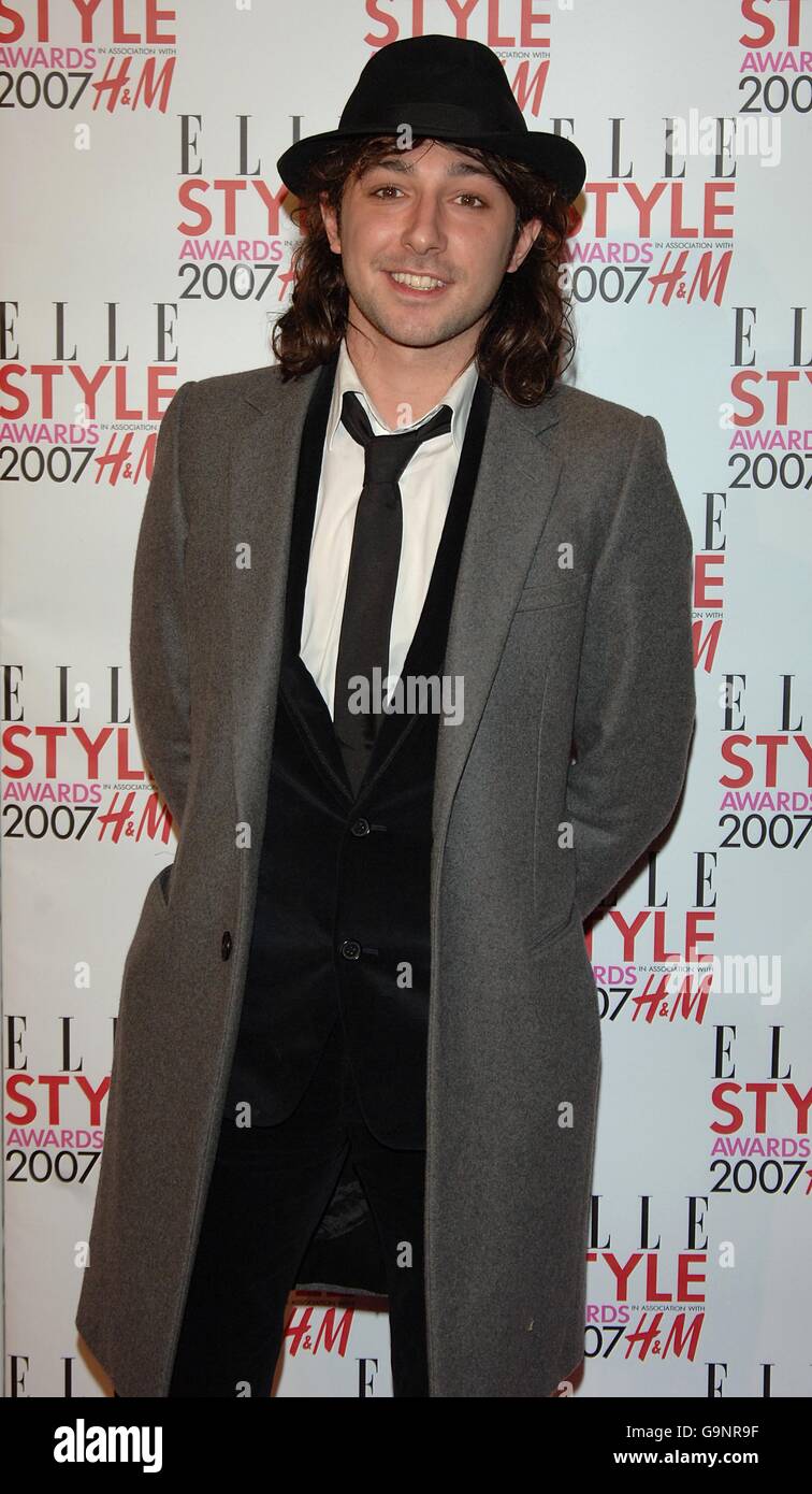 Alex Zane arrives for the ELLE Style Awards 2007, the magazine's 10th ...