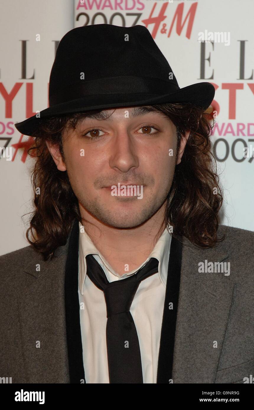 Alex Zane arrives for the ELLE Style Awards 2007, the magazine's 10th ...