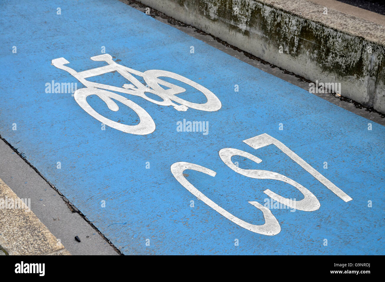 Cs7 cycle superhighway hi-res stock photography and images - Alamy