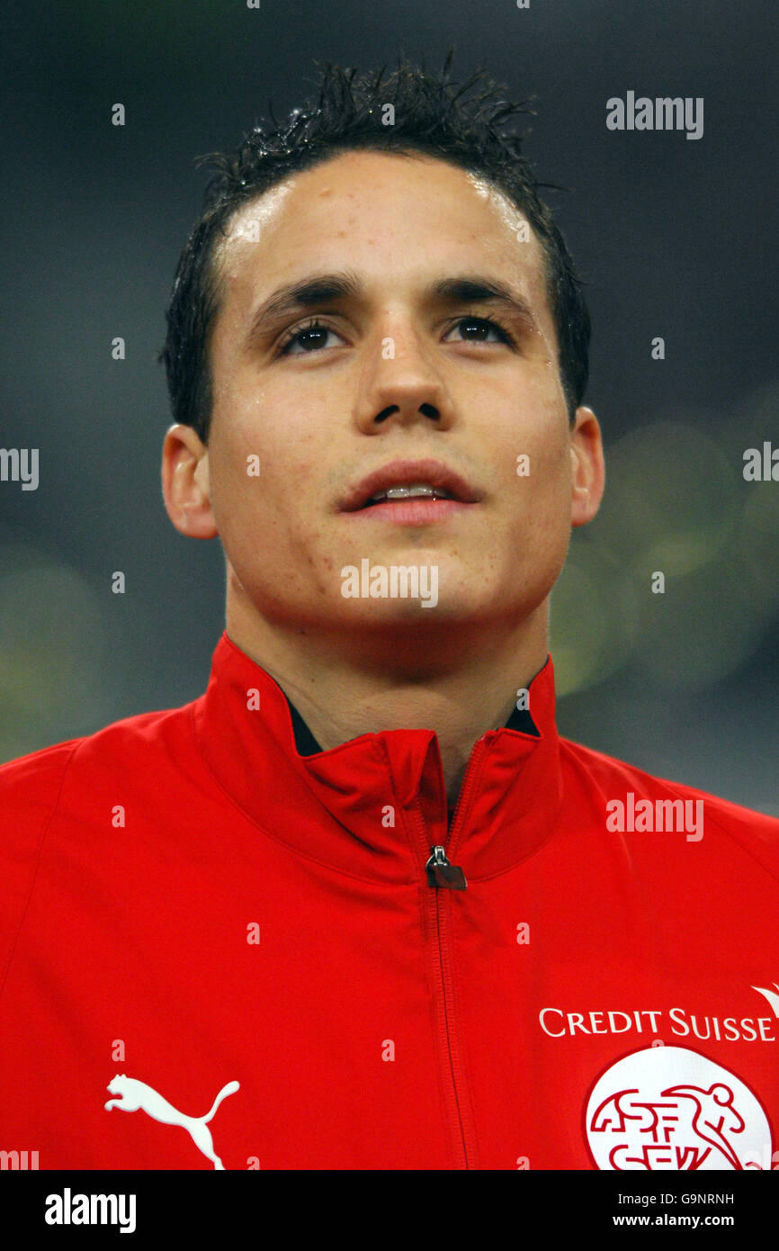 Soccer international friendly germany v switzerland ltu arena hi-res ...