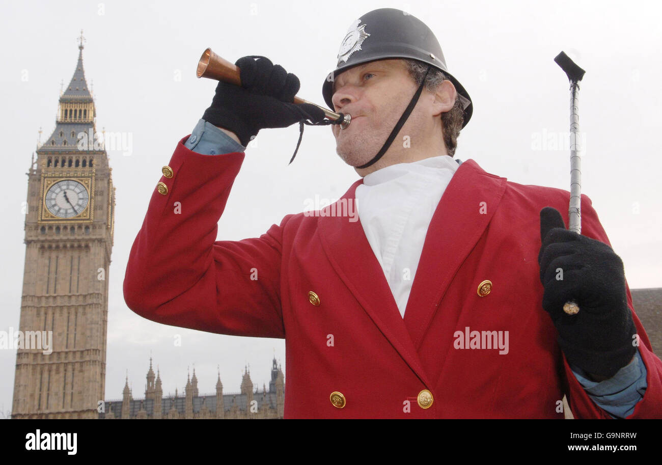 An anti-hunting protester demonstrates outside the Palace of ...