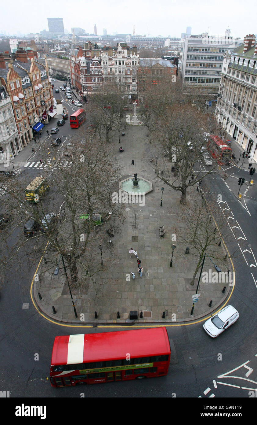 Sloane Square general view Stock Photo - Alamy