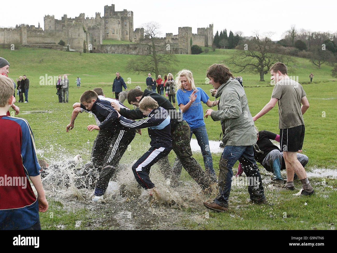 Shrove tuesday football hi-res stock photography and images - Alamy