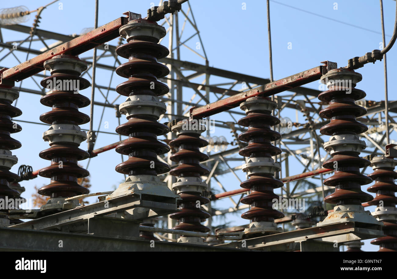 Busbar substation hi-res stock photography and images - Alamy