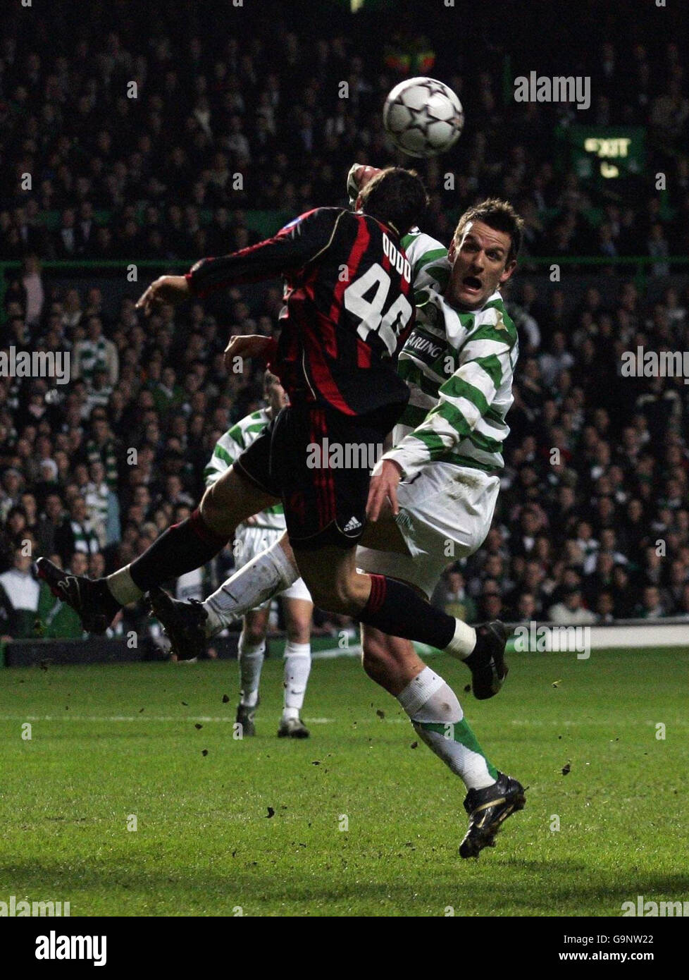 Full length jumping tackling action ball mangrs hi-res stock photography and images - Alamy