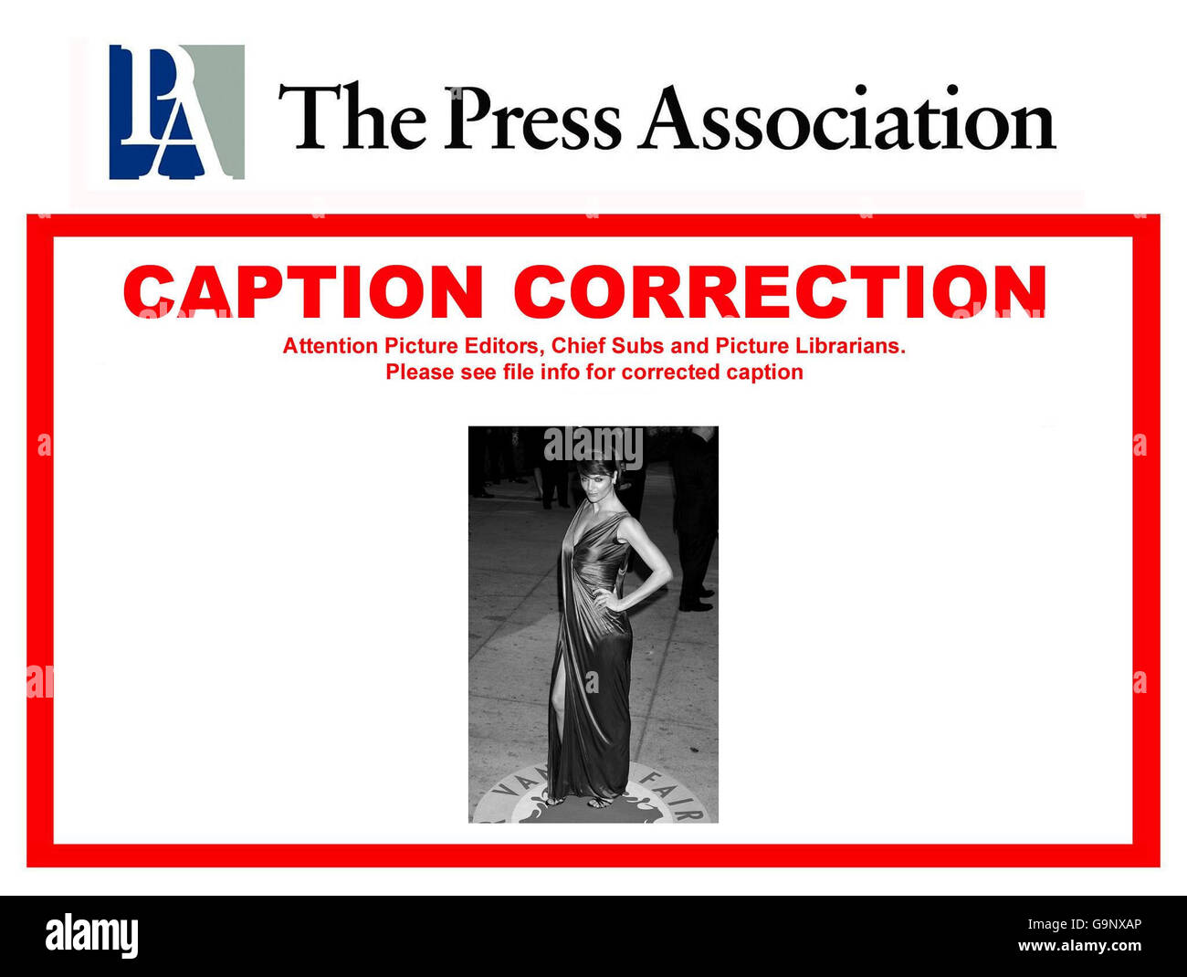 Vanity Fair Party - Los Angeles Stock Photo - Alamy