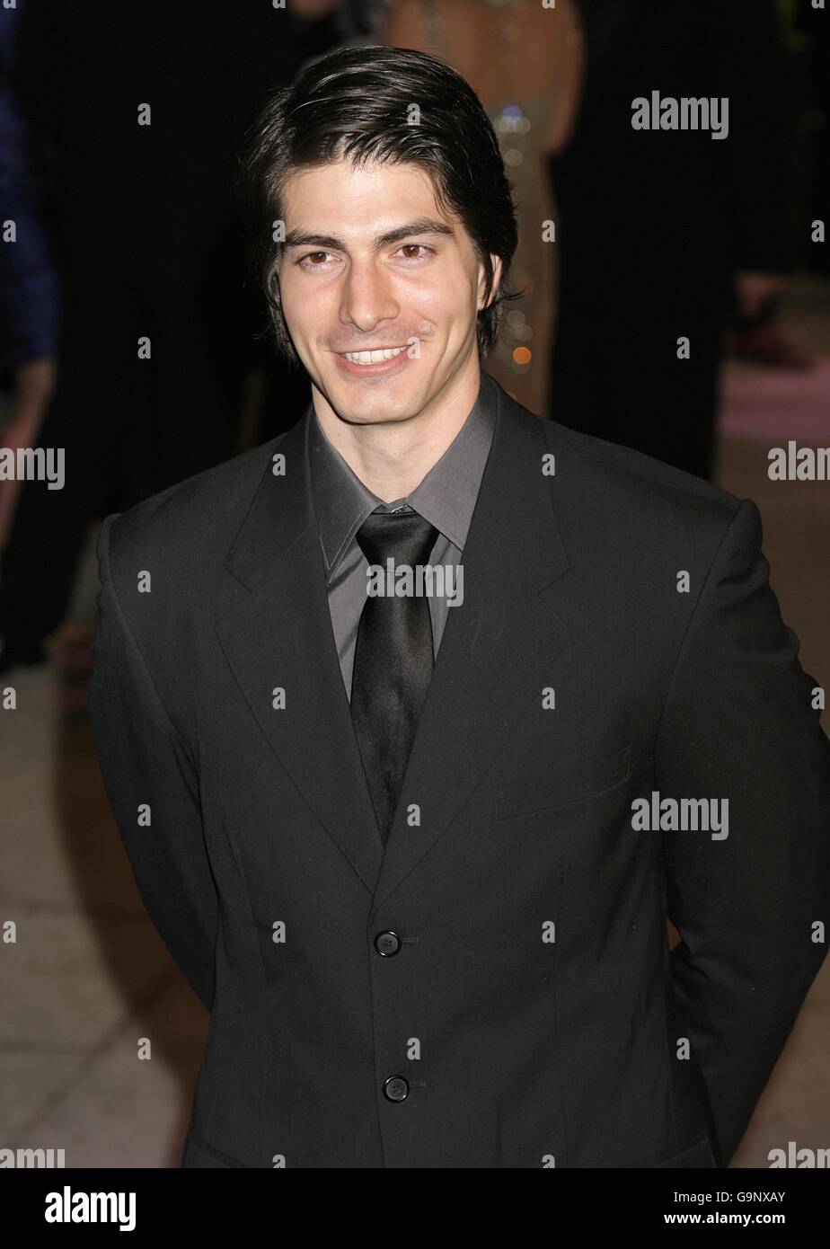 Brandon routh arrives annual vanity fair party mortons restaurant hi ...
