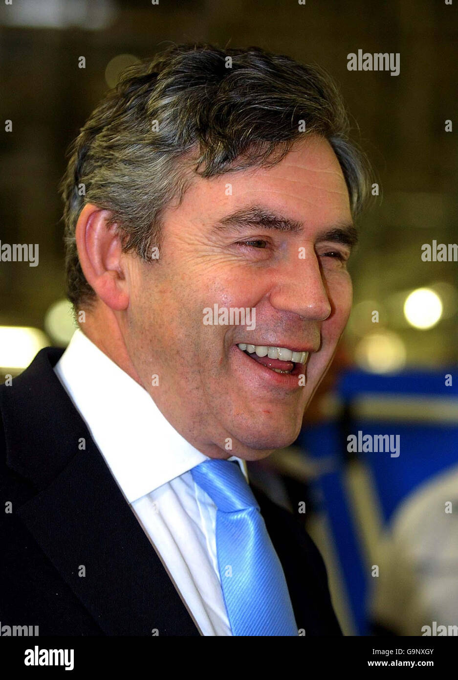 Chancellor gordon brown visits toyota hi-res stock photography and ...