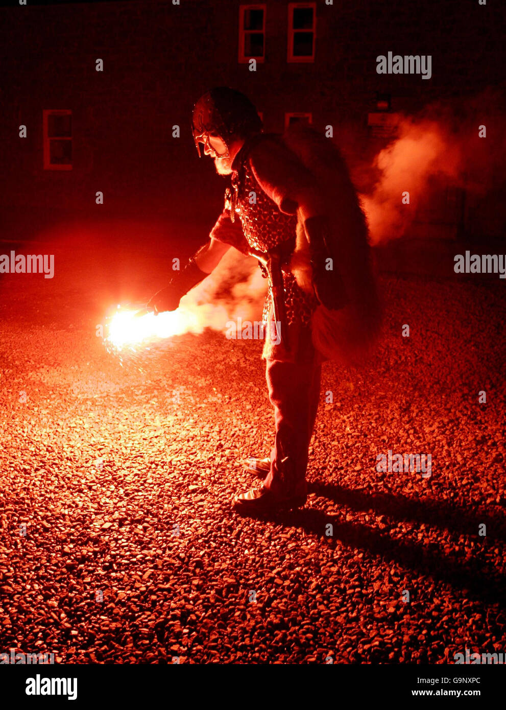 Full length flare lit fire mangrs hi-res stock photography and images ...