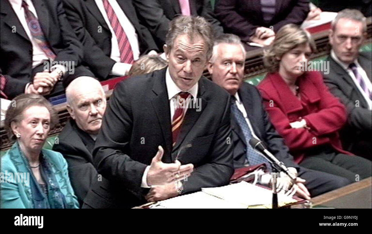 Prime Minister's Question Time Stock Photo - Alamy