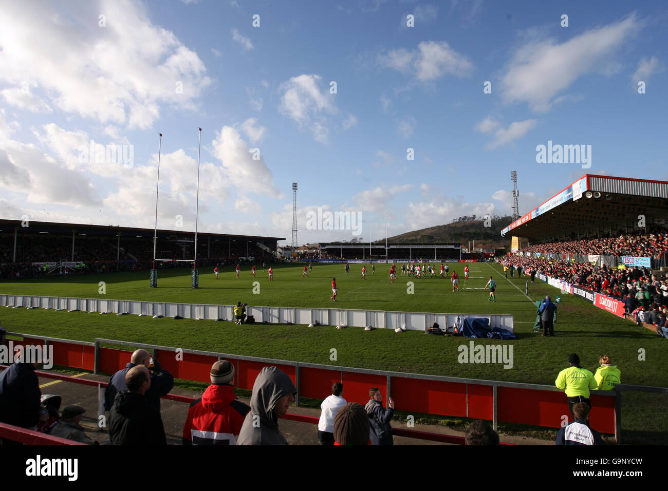 Rugby Union - Heineken Cup - Pool 5 - Llanelli Scarlets v London Irish ...