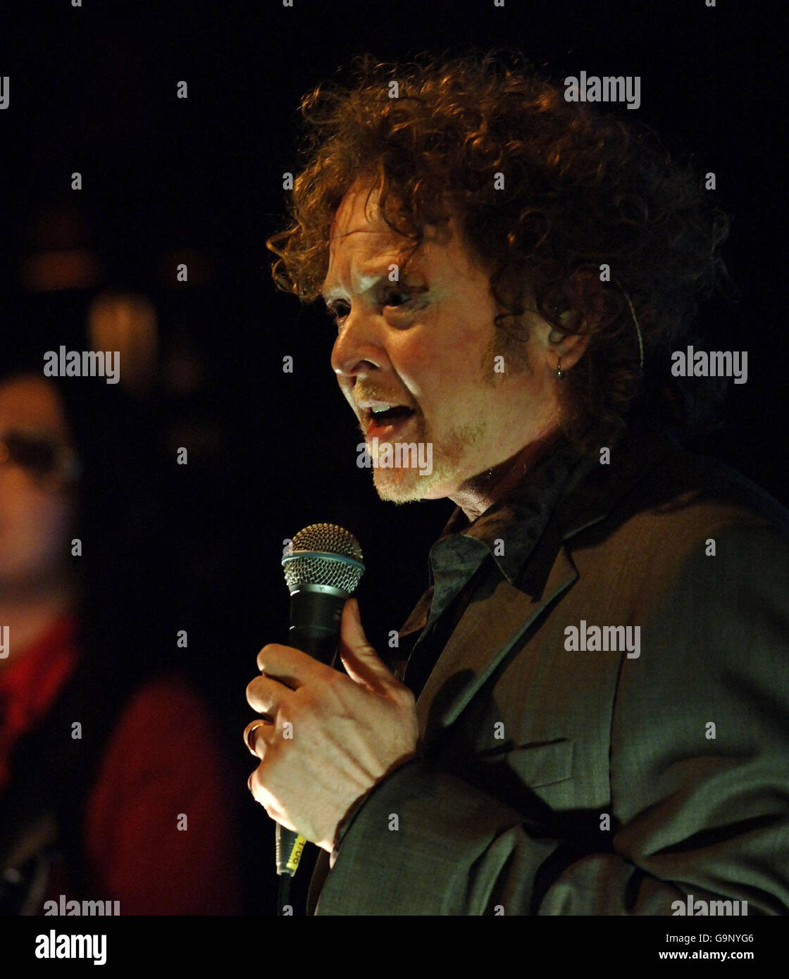 Simply Red live at Ronnie Scott's - London Stock Photo - Alamy