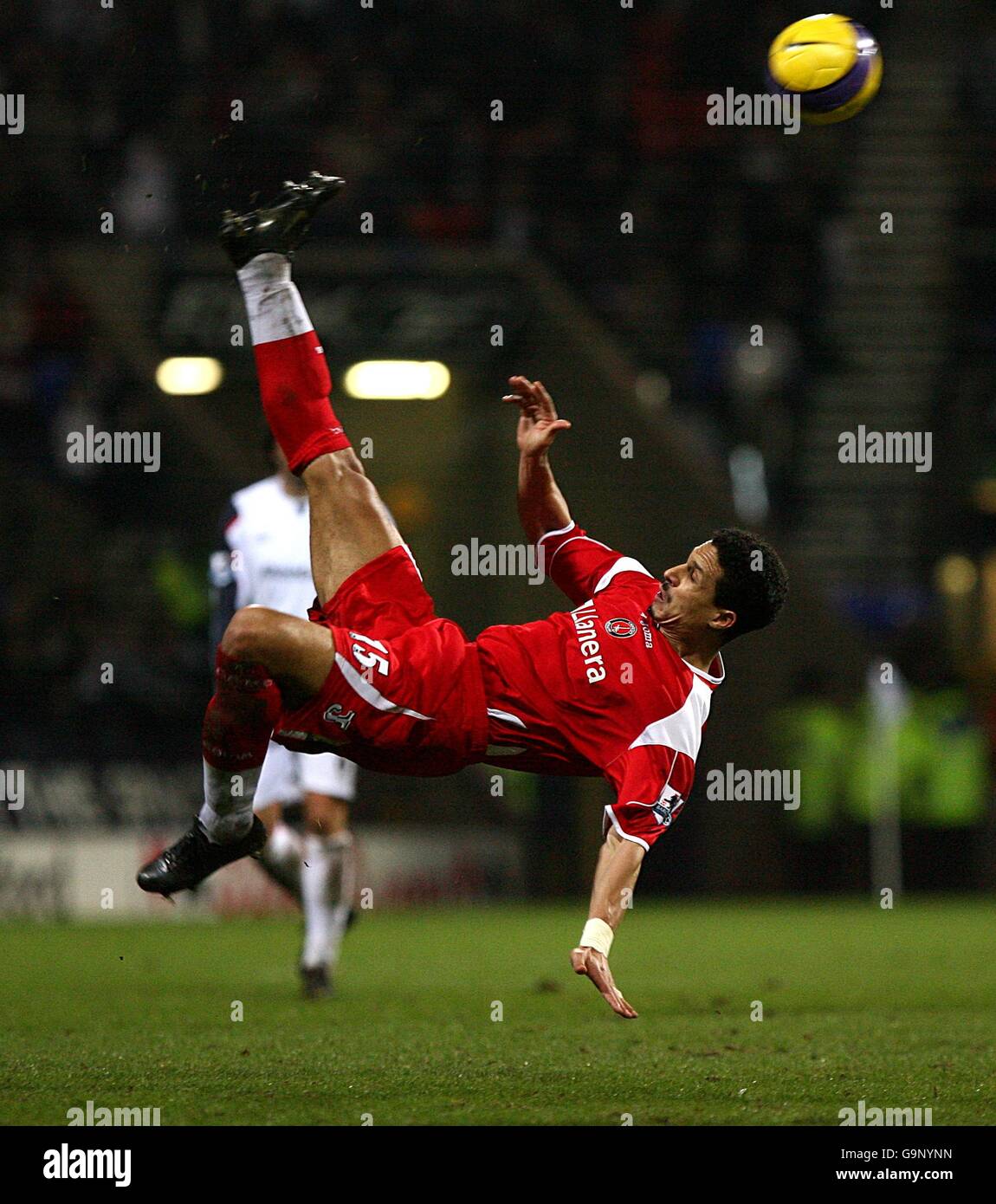English soccer bolton wanderers v charlton athletic hi-res stock ...