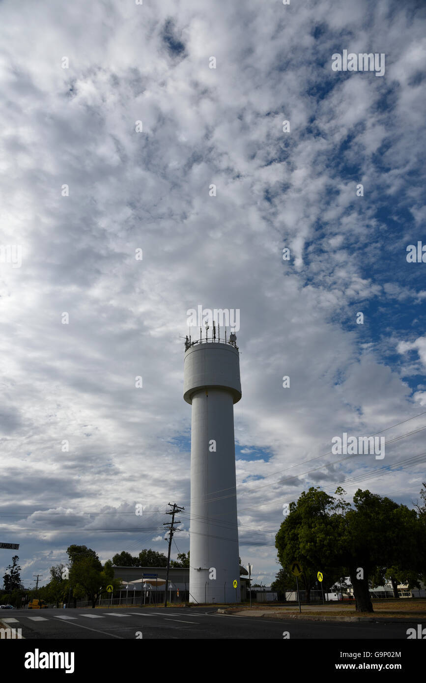 Aerial town chinchilla hi-res stock photography and images - Alamy