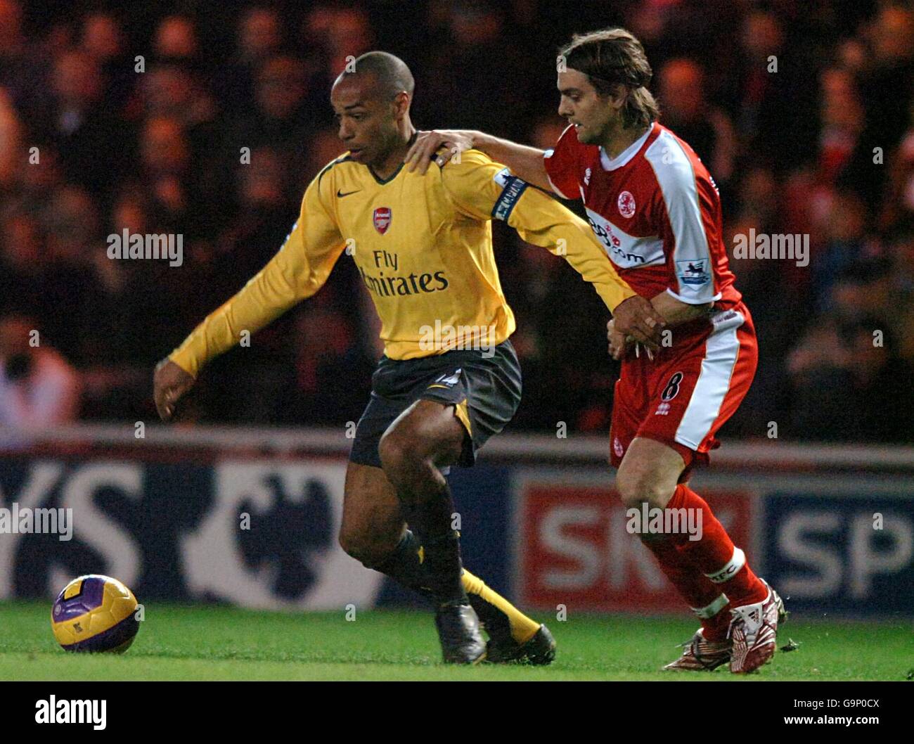Soccer - FA Barclays Premiership - Middlesbrough v Arsenal - Riverside ...