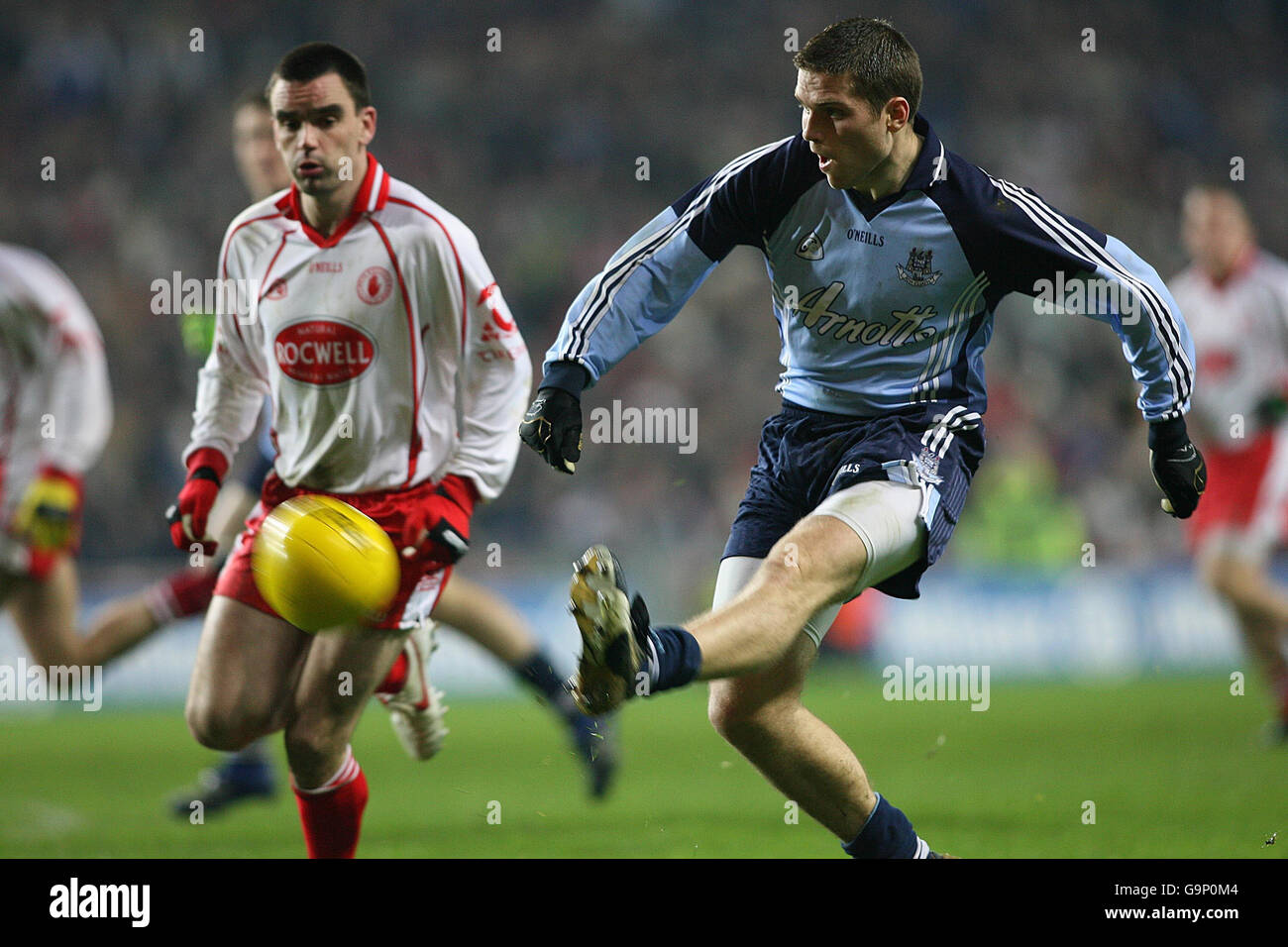 Gaelic Football - Dublin v Tyrone - Croke Park Stock Photo - Alamy