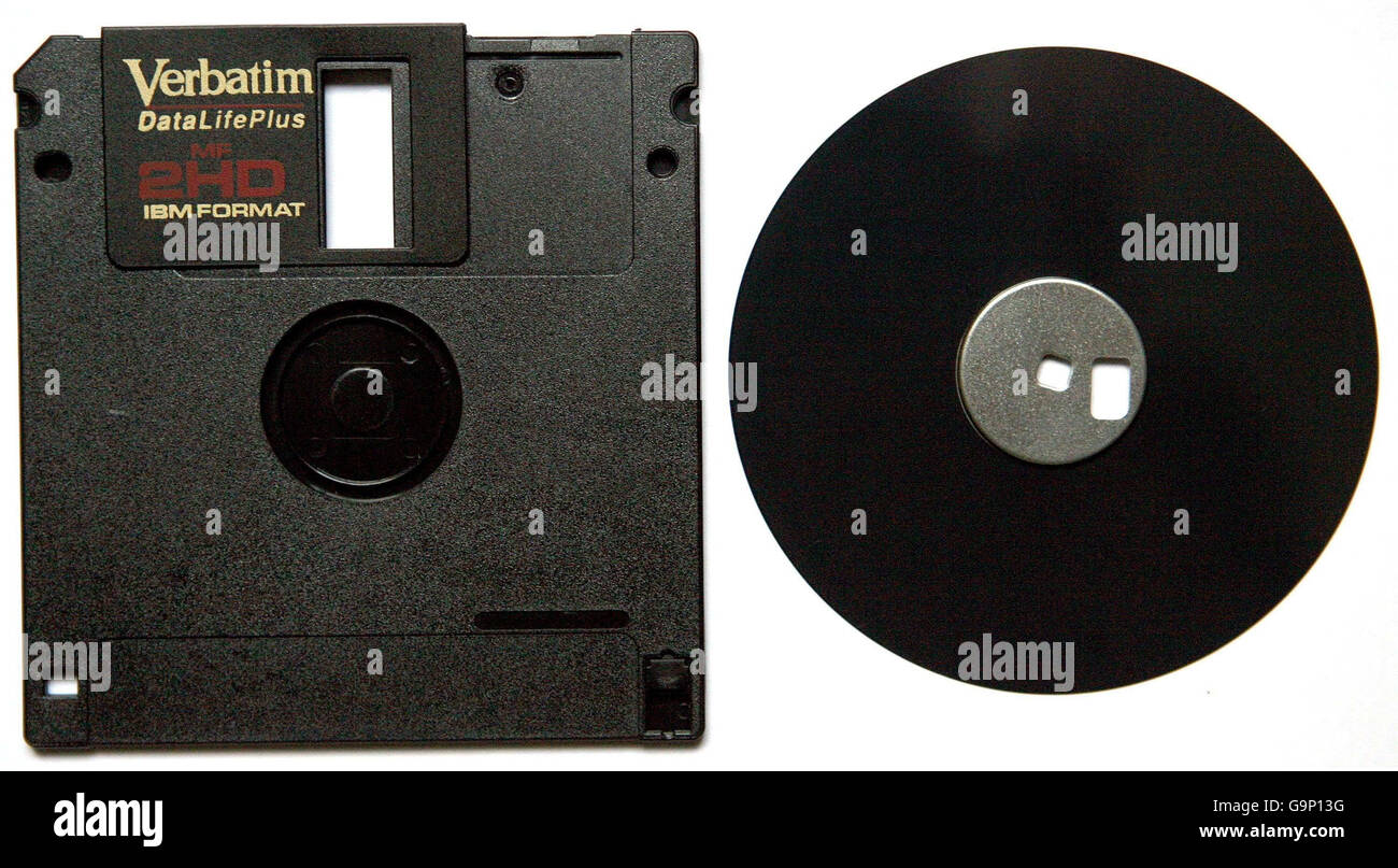 Floppy disc stock Stock Photo - Alamy
