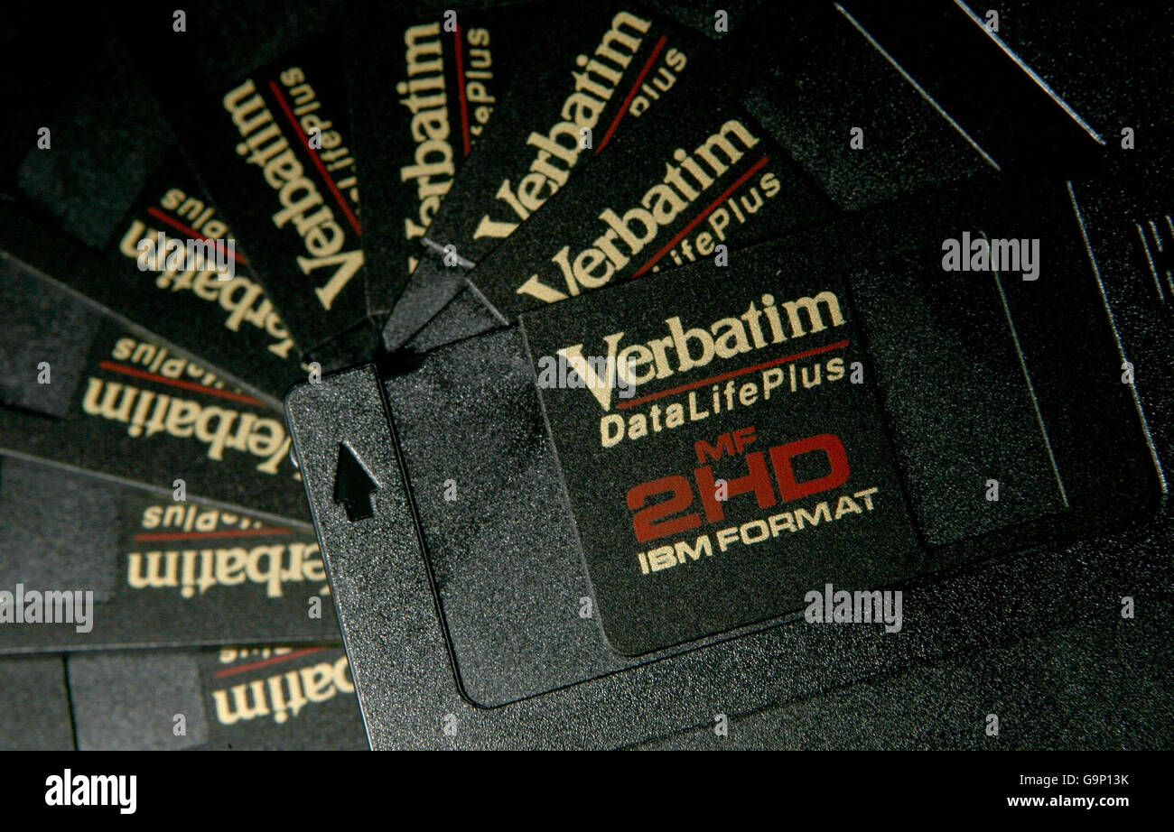 Floppy disc stock Stock Photo - Alamy