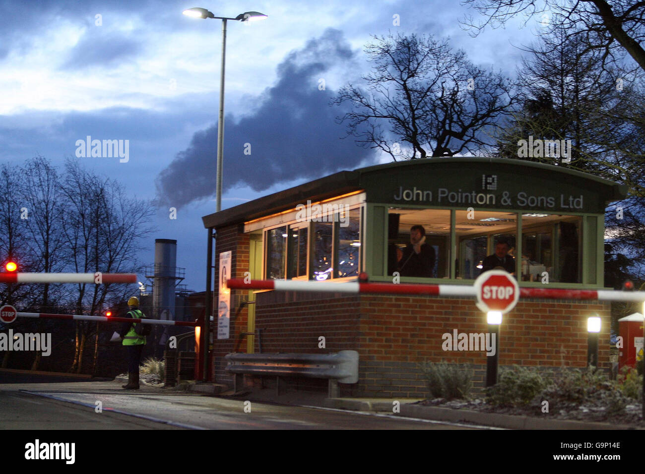 A general view of John Pointon and Sons processing plant in Cheddleton ...