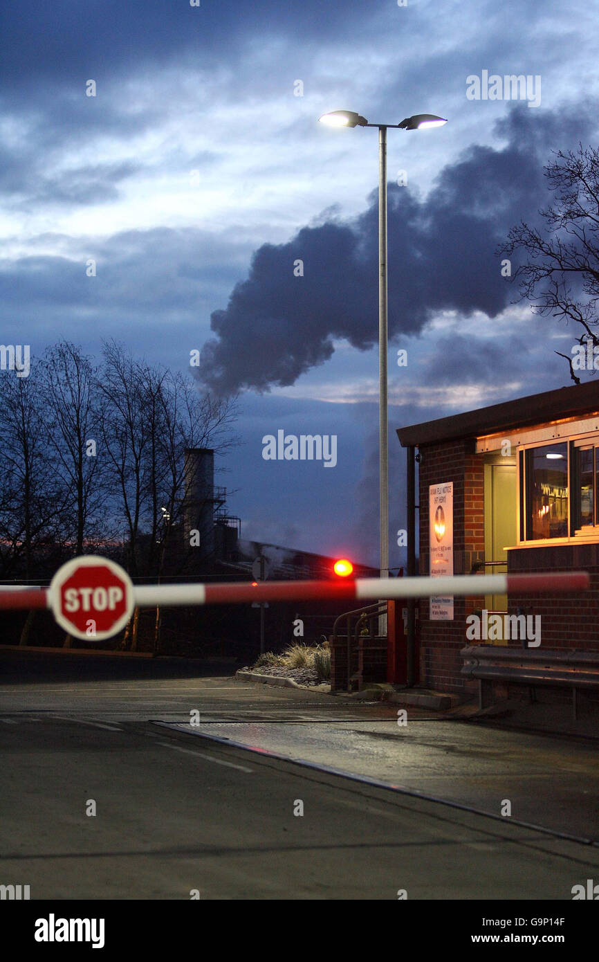 A general view of john pointon and sons in cheddleton hi-res stock ...