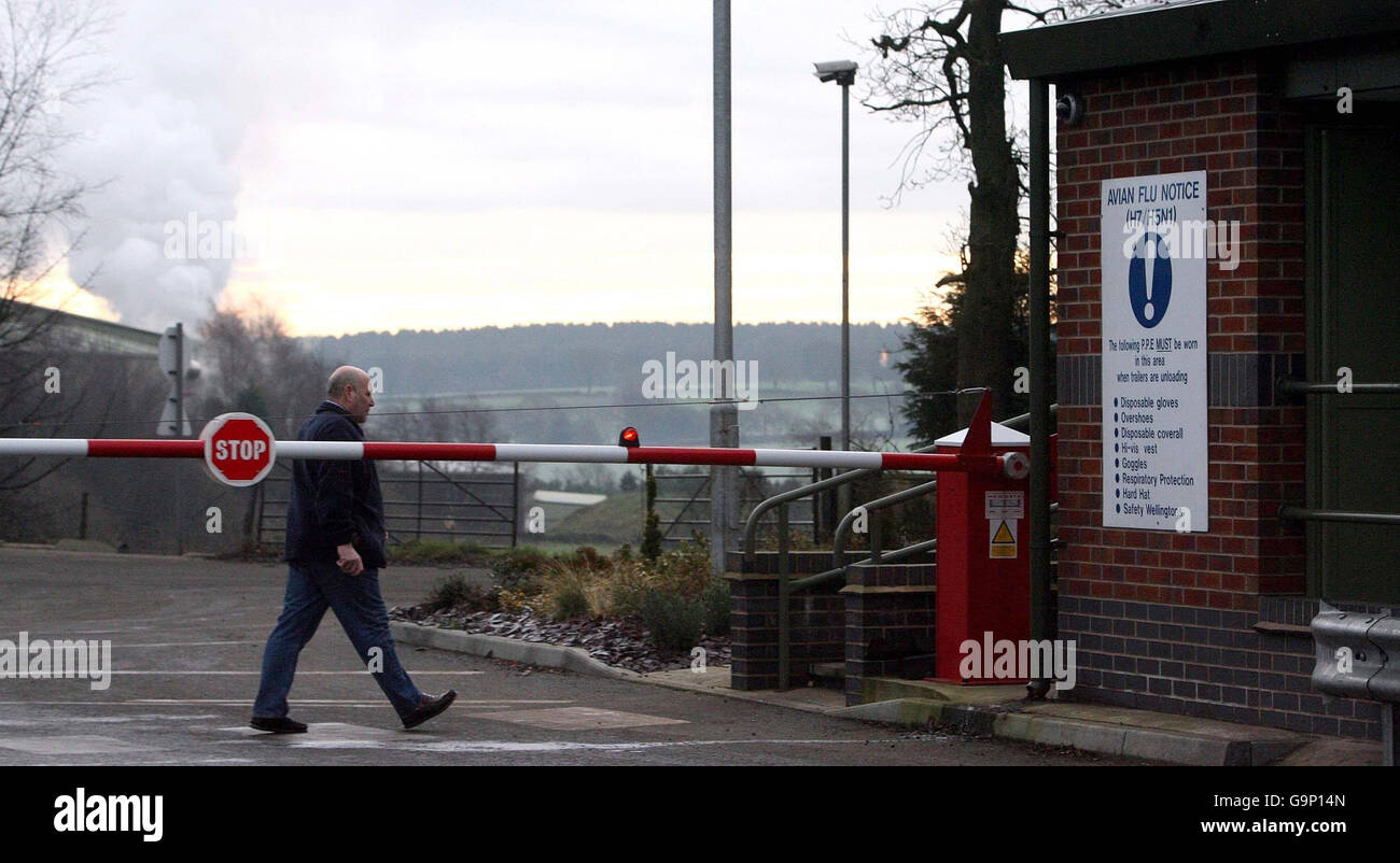 A general view of john pointon and sons in cheddleton hi-res stock ...