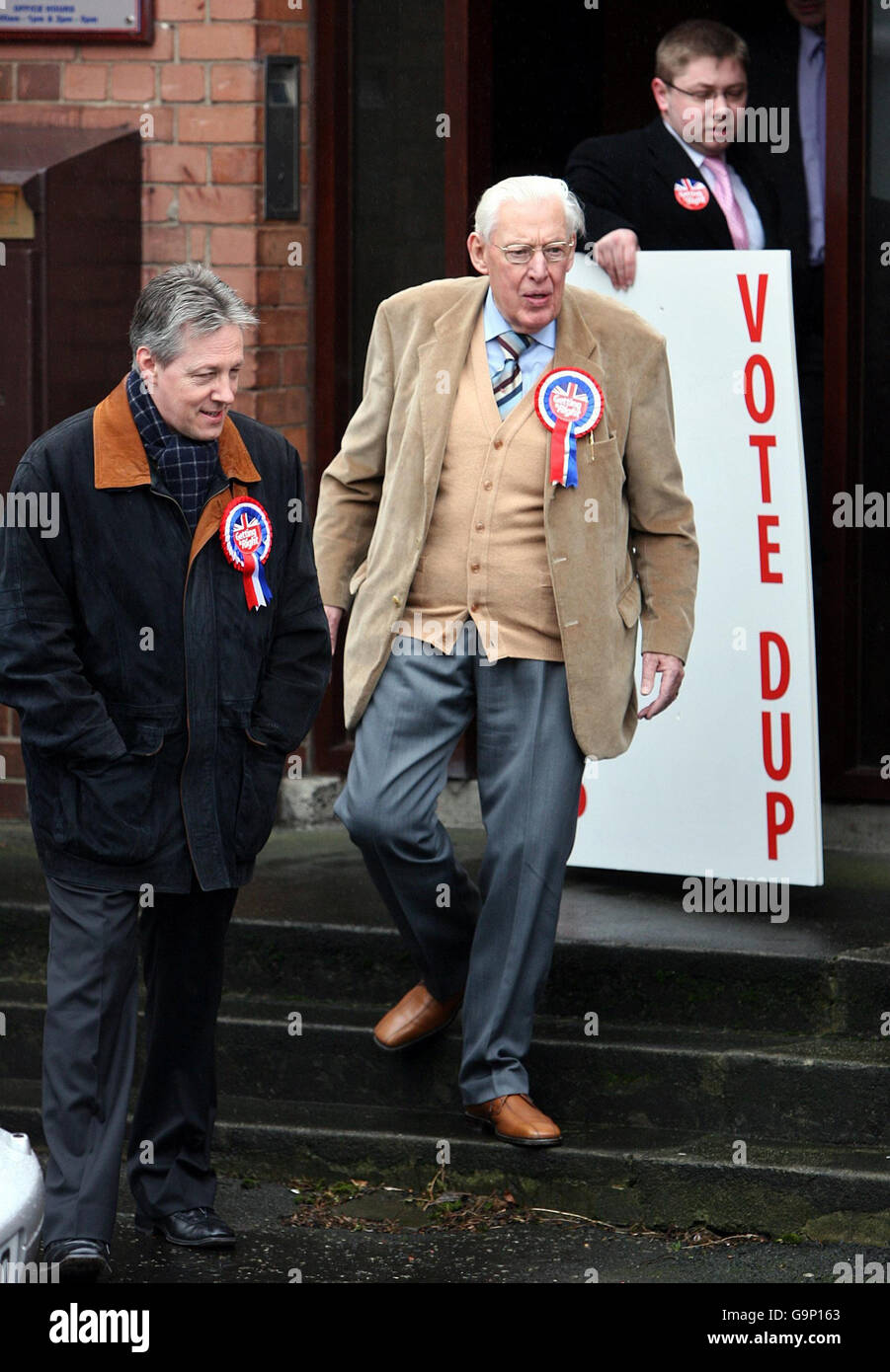 DUP launches poster campaign Stock Photo - Alamy