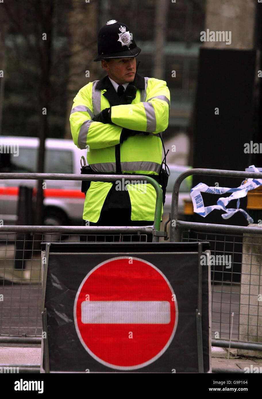 Five suspects arrive at westminster magistrates court under heavy ...