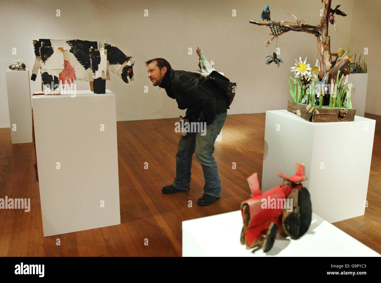 Jake and Dinos Chapman exhibition Stock Photo - Alamy