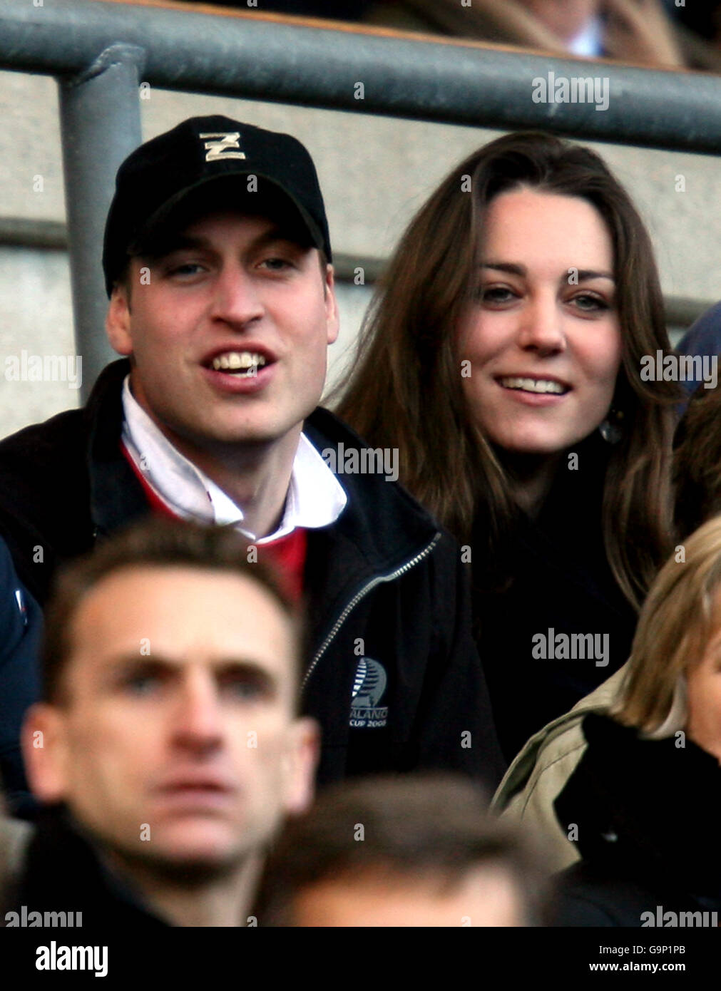 Kate middleton prince william rugby hi-res stock photography and images ...