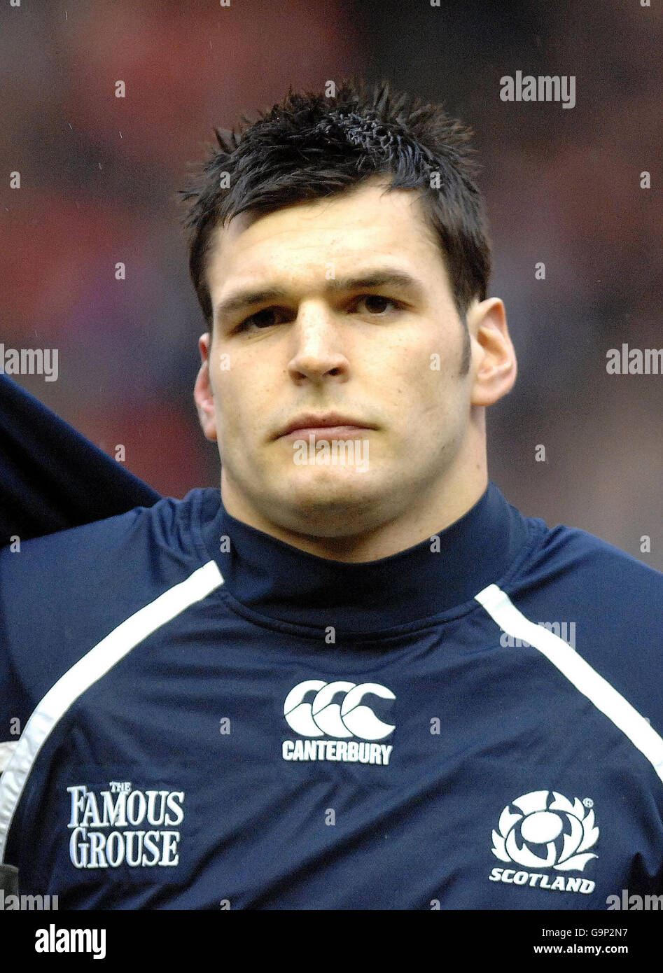 Scotland's Rob Dewey before the RBS 6 Nations match against Wales at ...