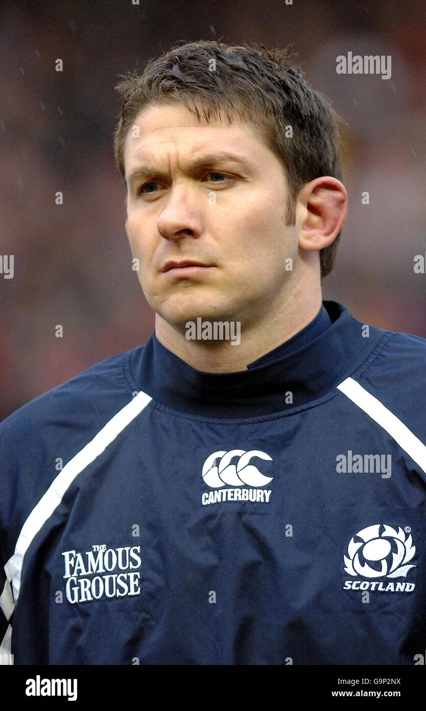 Scotland's Scott Murray before the RBS 6 Nations match against Wales at ...