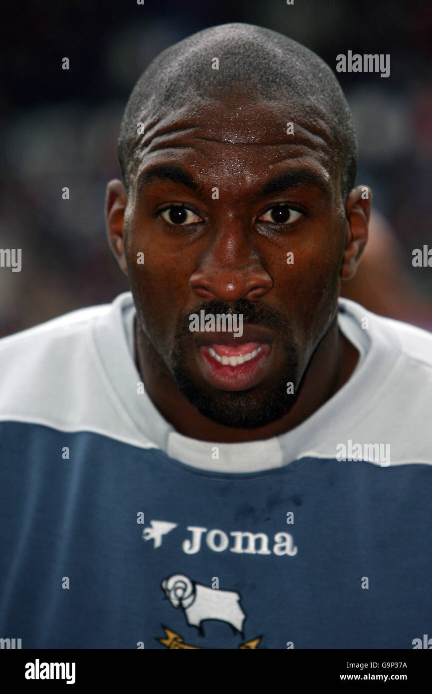 Soccer football pride park headshot head shot head shot hi-res stock ...