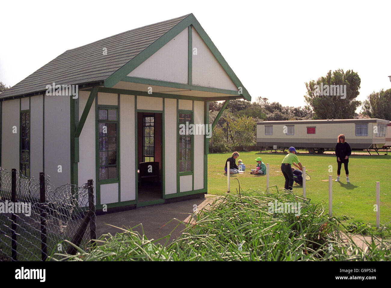 Tourism - Chalet - Butlins - Skegness Stock Photo - Alamy