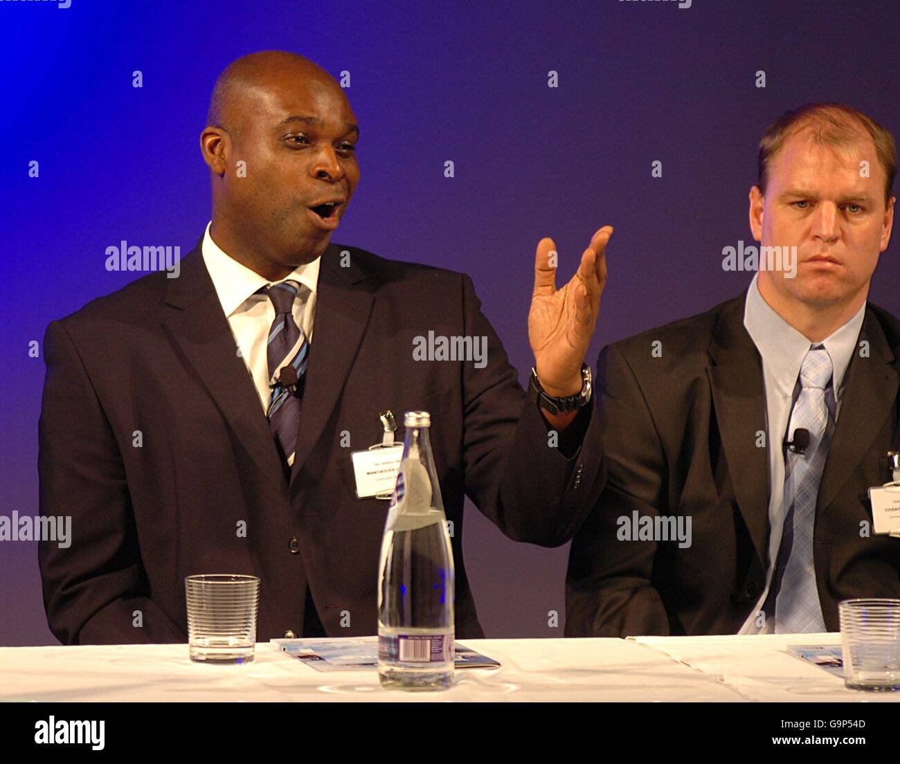 Soccer - PFA Community Magazine Launch - Adi Centre Stock Photo - Alamy