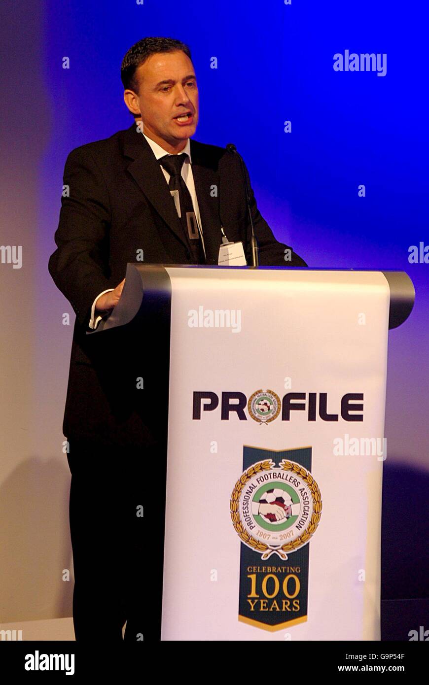 Soccer - PFA Community Magazine Launch - Adi Centre Stock Photo - Alamy