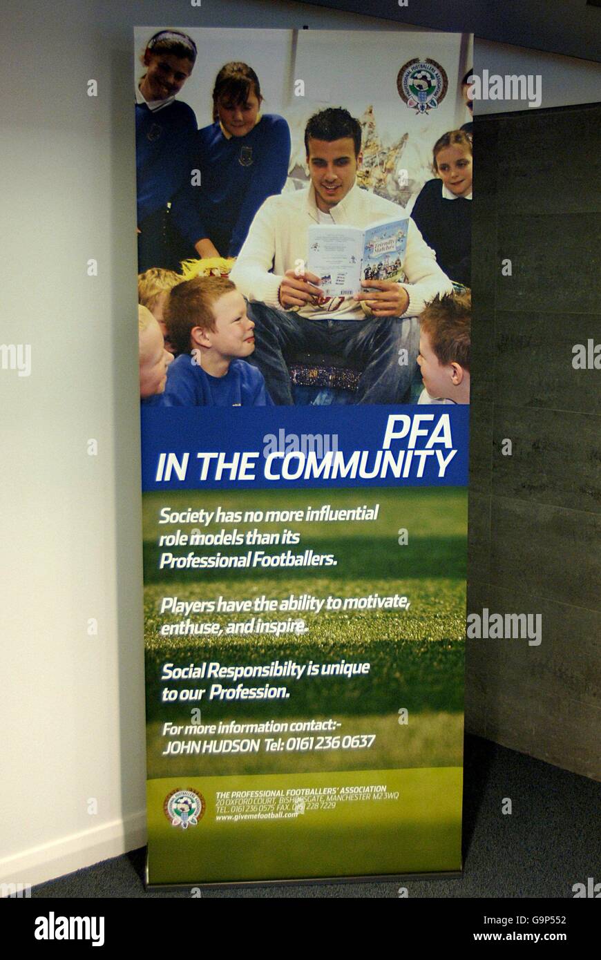 Soccer - PFA Community Magazine Launch - Adi Centre. General view of ...