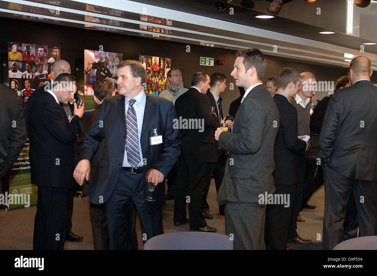 Soccer - PFA Community Magazine Launch - Adi Centre Stock Photo - Alamy