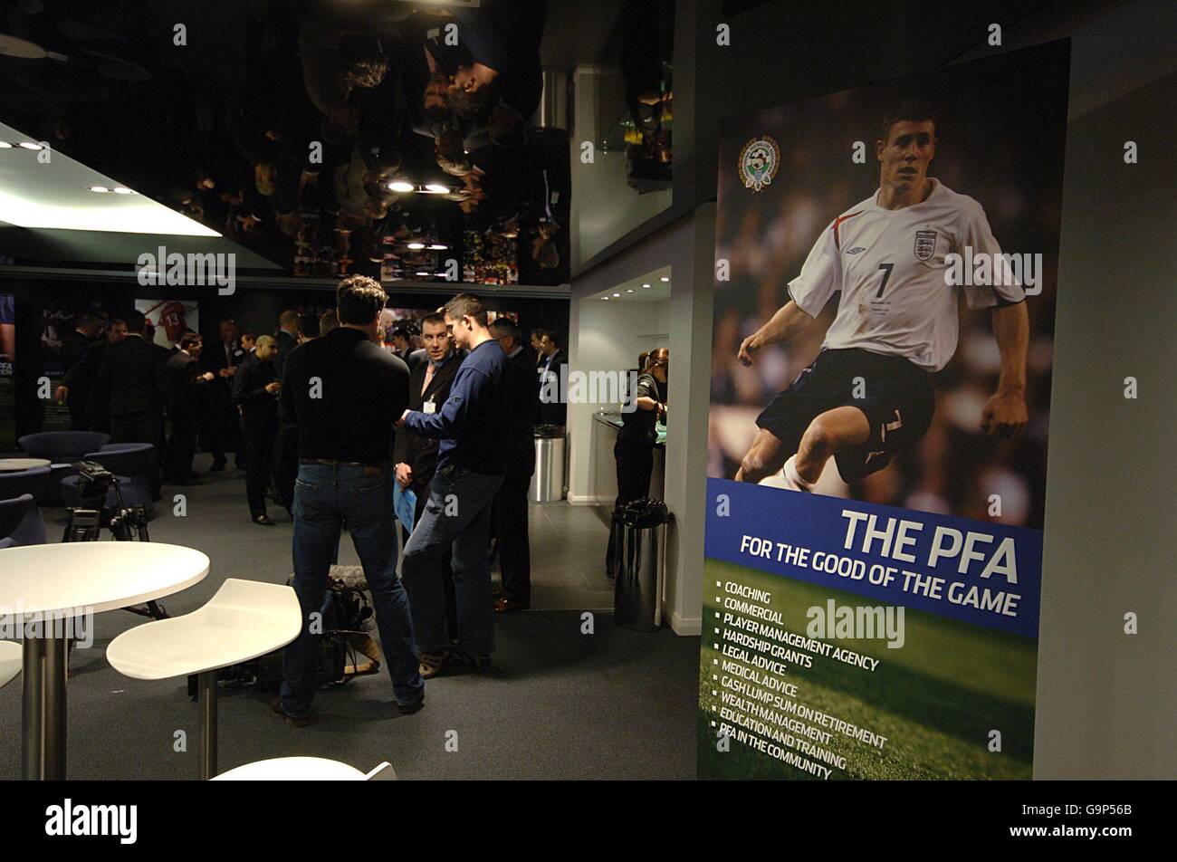 Soccer - PFA Community Magazine Launch - Adi Centre Stock Photo - Alamy